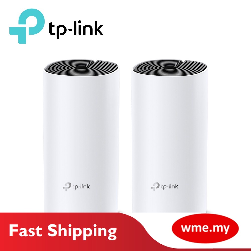 TP-Link Deco M4 AC1200 Whole Home Mesh Wi-Fi System (2 Pack) | Shopee ...