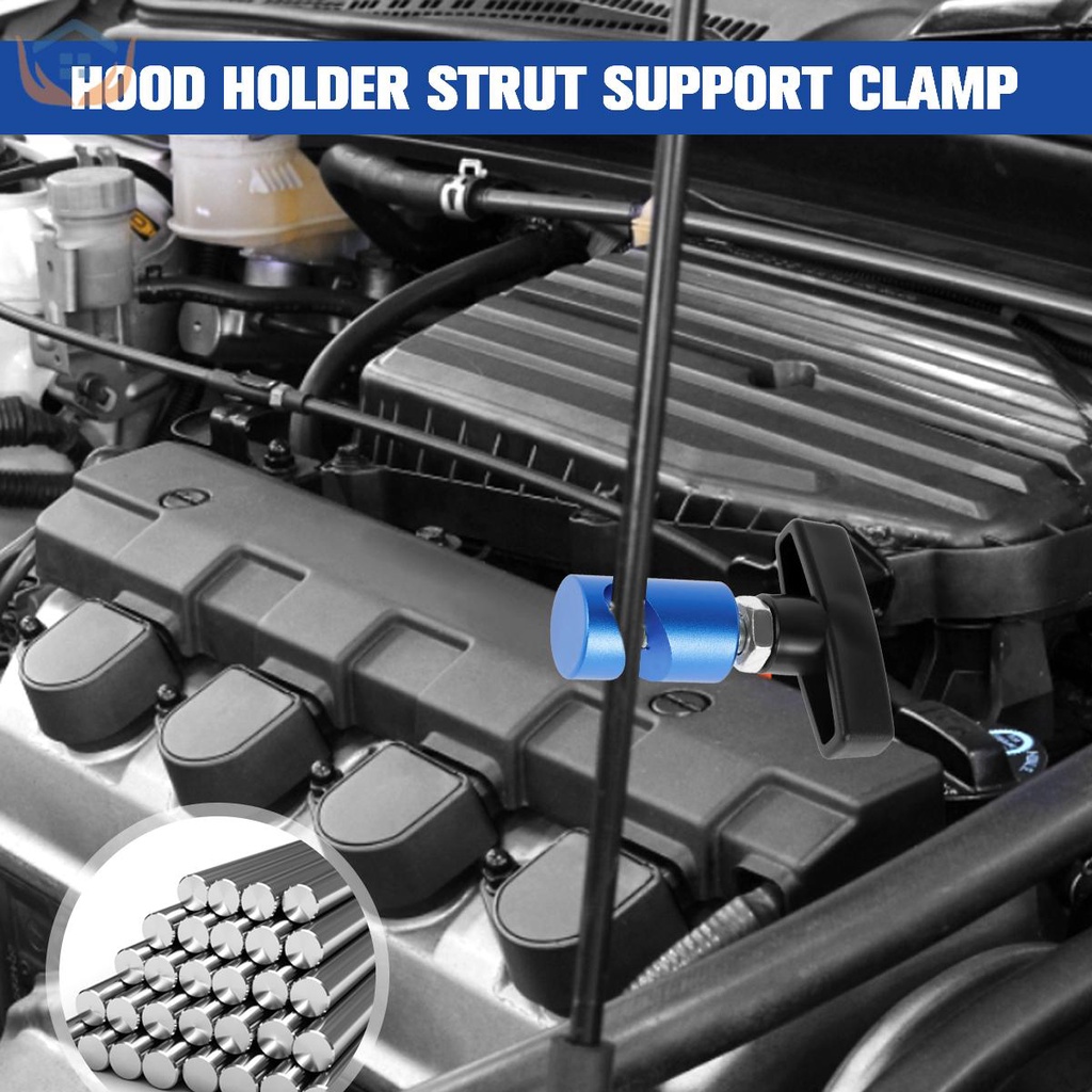 Lift Support Clamp Metal Hood Strut Clamp Portable Car Hood Holder ...