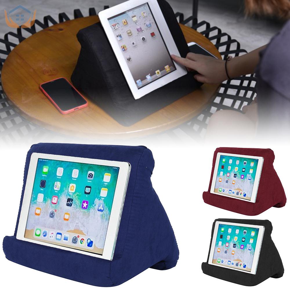 Tablet Stand Cushion with 3 Viewing Angles E-reader Pillow Pad with ...