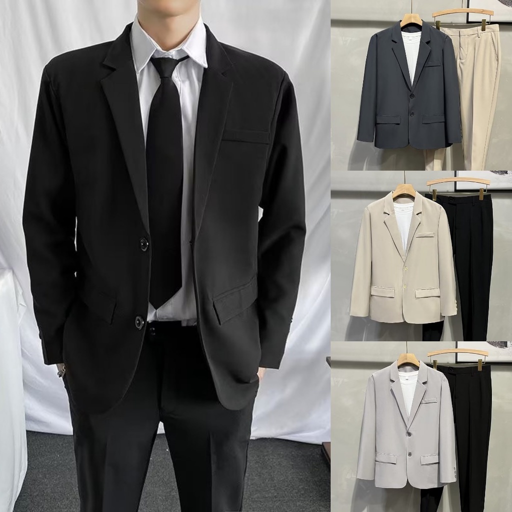 Cabin Fashion Black Preferred Blazer for Men Formal Business Elegant ...