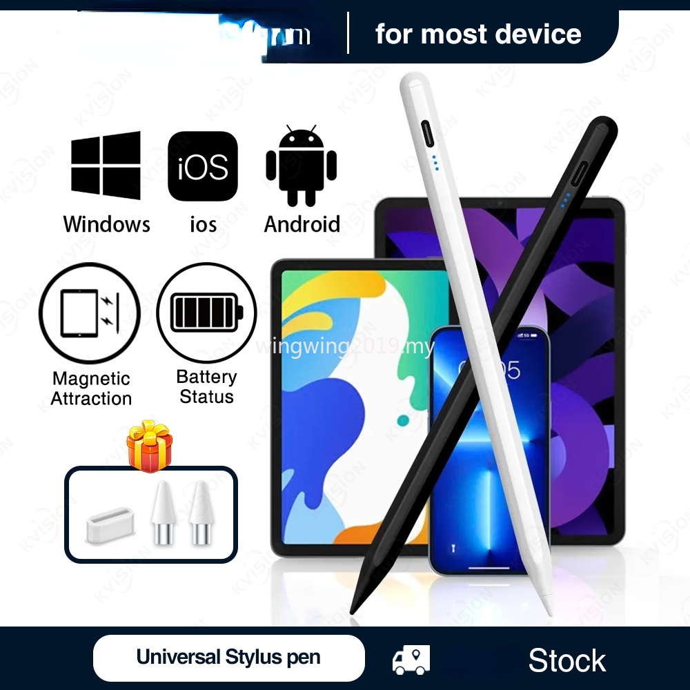 Rechargeable Universal Stylus Pen for Android for iPad Pencil 5th Gen ...