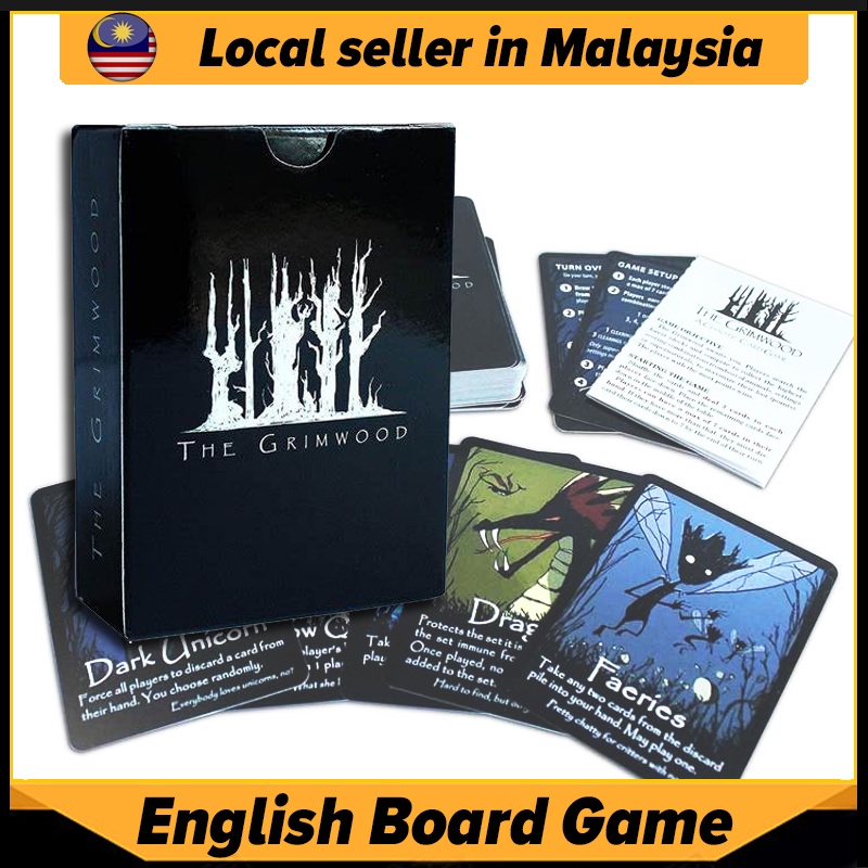 The Grimwood: A Slightly Strategic, Highly Chaotic Card Game Board Game ...