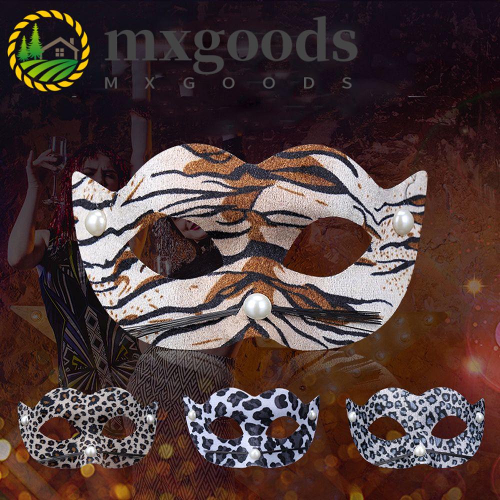 MXGOODS Leopard Mask Fashion Funny|Pattern Costumes Leopard Animal Pattern Masquerade | Shopee ...