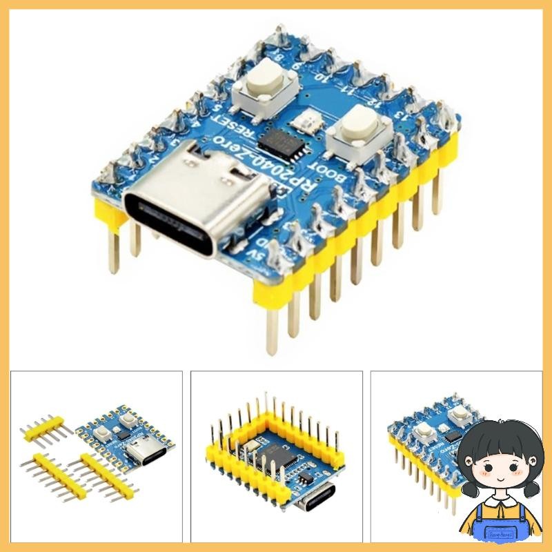 Bang RP2040-Zero Development Board with Pre-Soldered Header Based on Microcontroller RP2040 ...