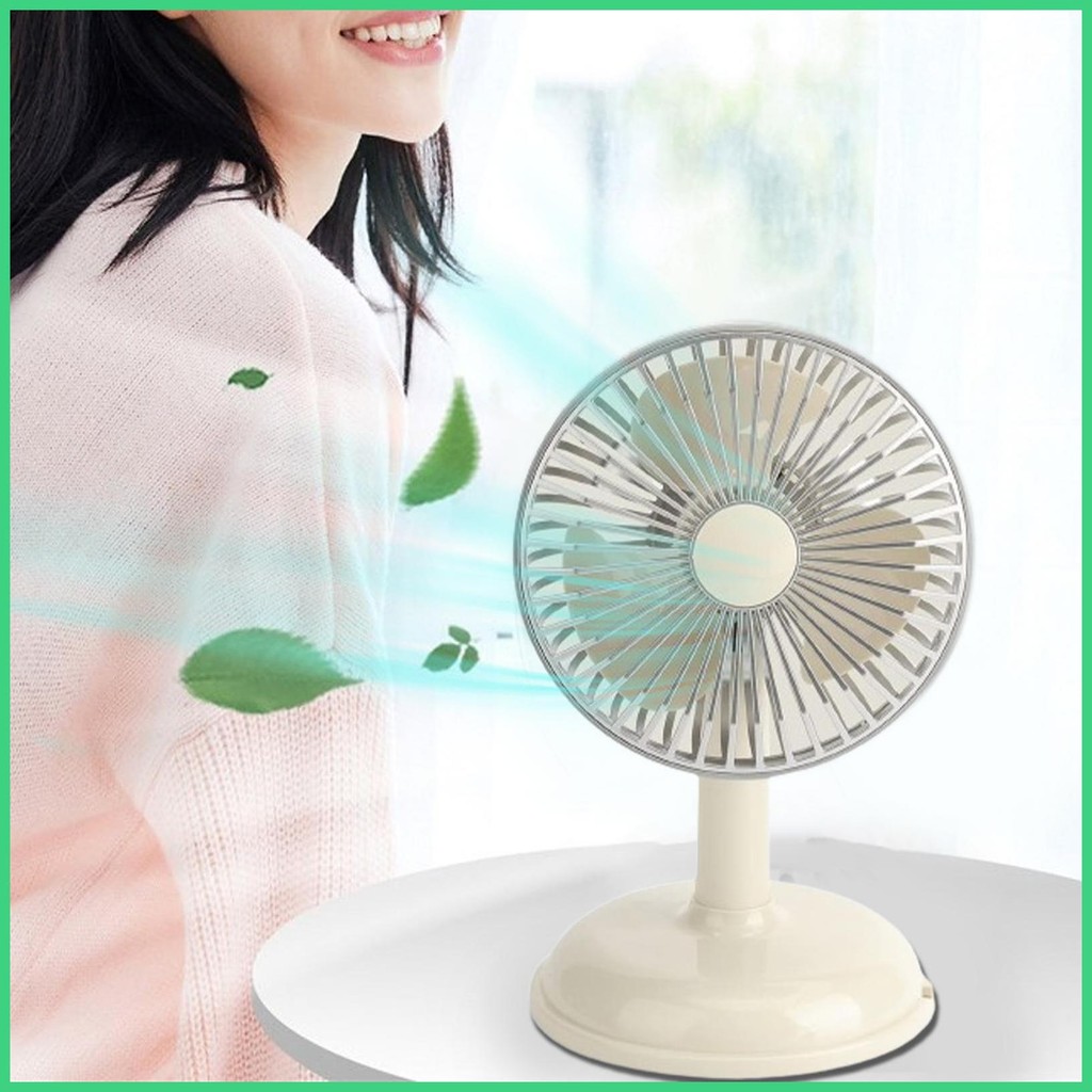 Table Fan 2 Speeds Desktop Personal Fan Personal Cooling Fan for ...