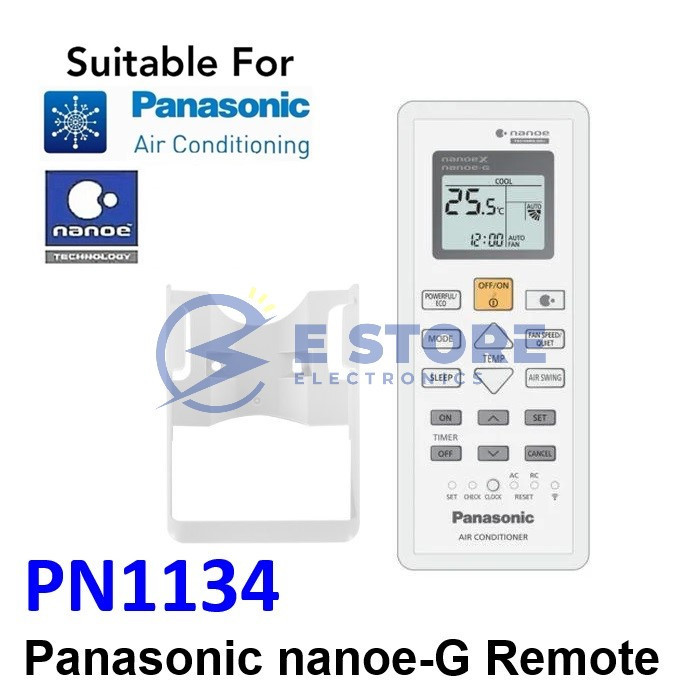 PANASONIC nanoe-G Air Cond Aircond Replacement Remote Control - PN1134 ...