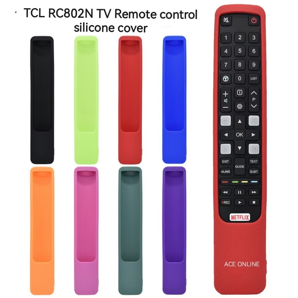 High Quality TCL RC802N TV Remote control silicone cover & casing ...
