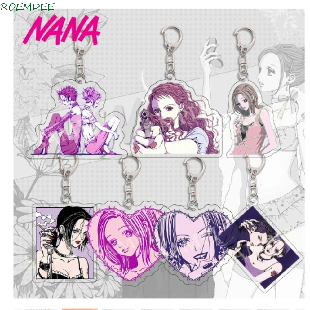 ROEMDEE NANA Key Ring, Osaki Anime NANA NANA Acrylic Keychain, Key ...