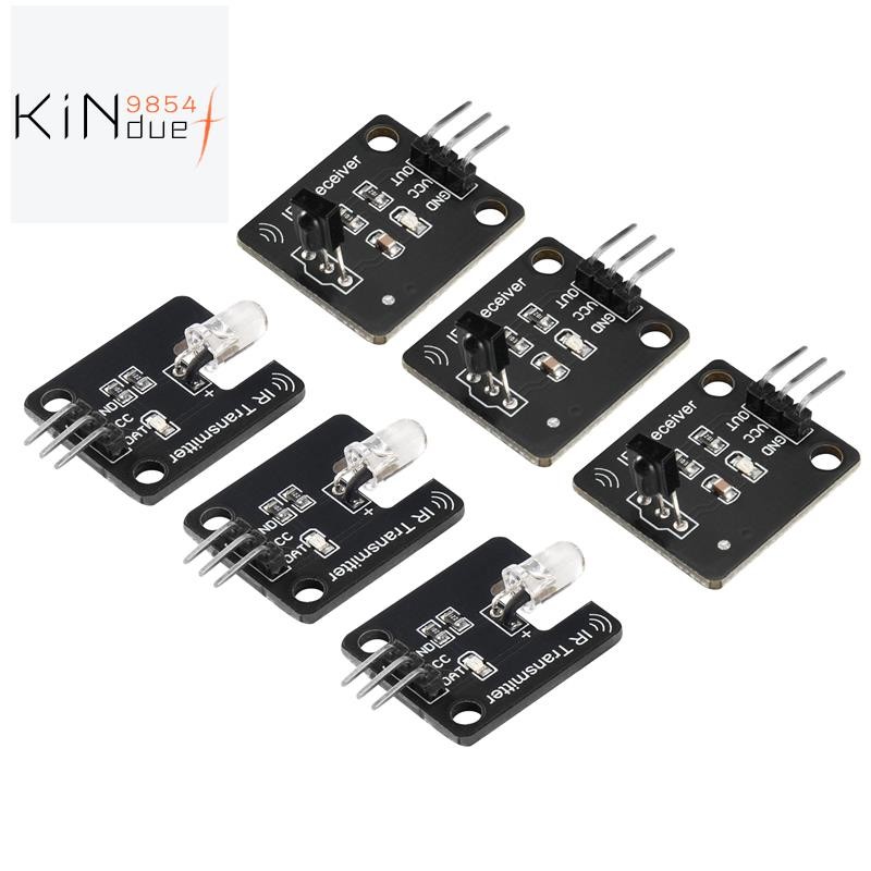 38Khz Ir Receiver Ir Transmitter Sensor Module Kit IR Digital 38KHz Infrared Receiver Module ...