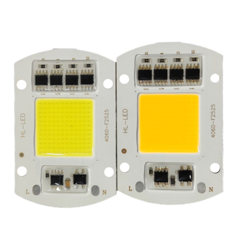 50W COB LED Chip NO Driver AC 220V for Flood Light Spotlight High Power ...