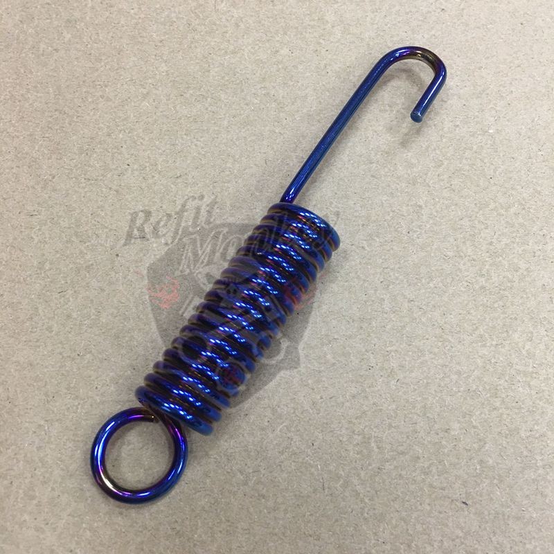 [Quick Shipment] Burnt Titanium Spring Motorcycle Side Support Burnt ...