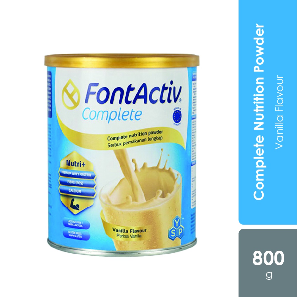 Fontactiv Complete Powder 800G | Complete Nutrition Drink | Shopee Malaysia