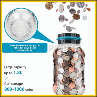 [MYR Automatic Counter] Electronic Piggy Bank LCD Tabung Budak Digital ...