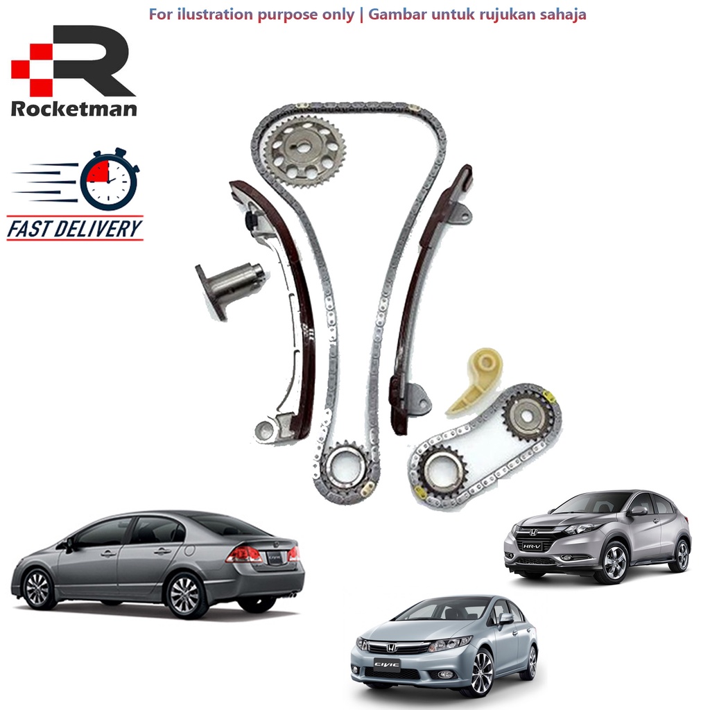SAIKO TIMING CHAIN KIT HONDA CIVIC 1.8 SNA FD1 R18A TRO FB HRV T7A ...