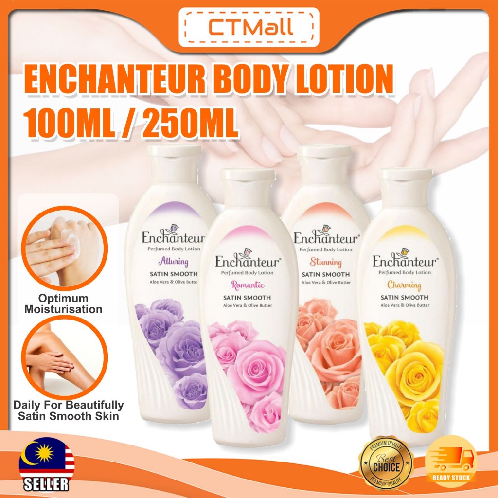ENCHANTEUR Perfumed Body Lotion 100ml / 250ml | Shopee Malaysia