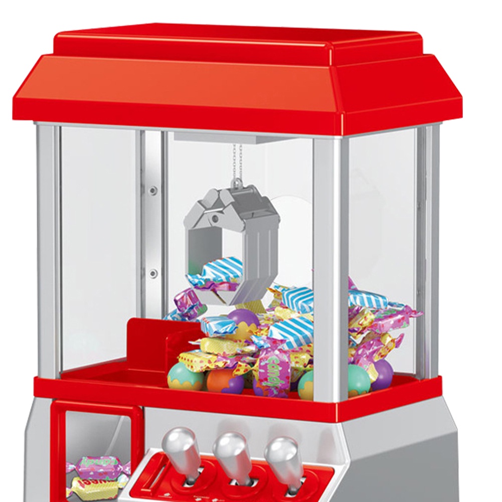 Coin Operated Mini Candy Grabber Electronic Grab Claw Arcade Machine ...
