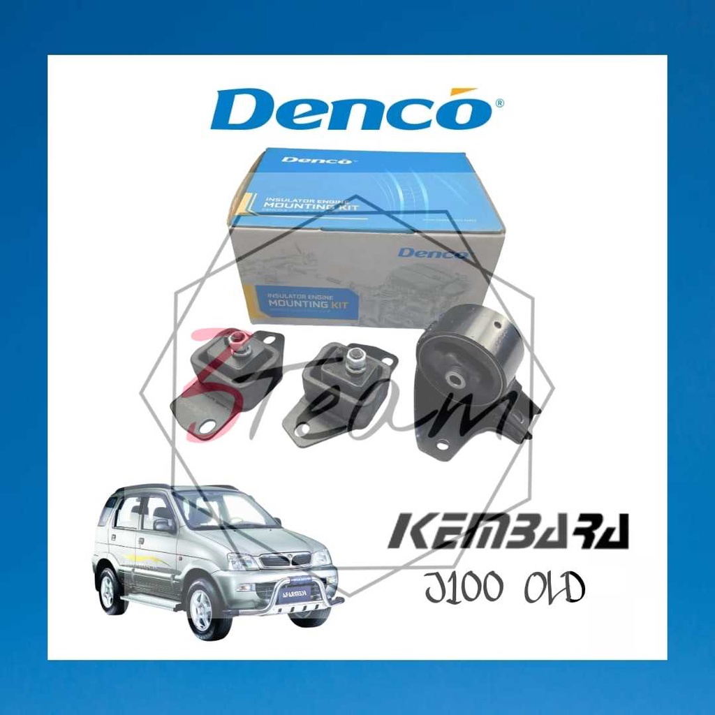 Denco Perodua Kembara Engine Mounting Kit Set [Auto / Manual] Original ...