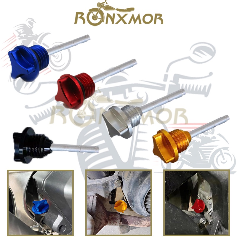 RONXMOR New CNC Engine Oil Dipstick for GY6 50cc 125cc 150CC ATV Dirt ...
