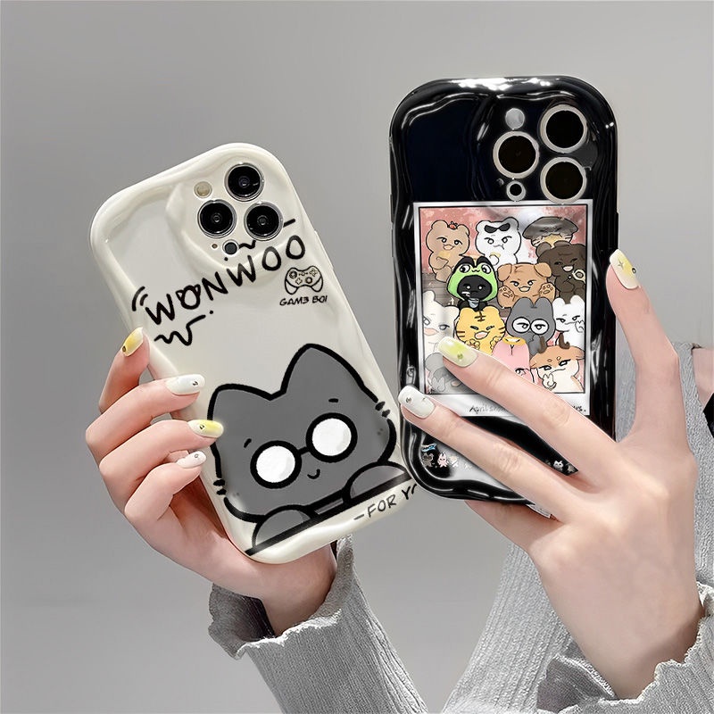 Multiple Discounts Cement Cat Phone Cases seventeen Same Style Suitable ...