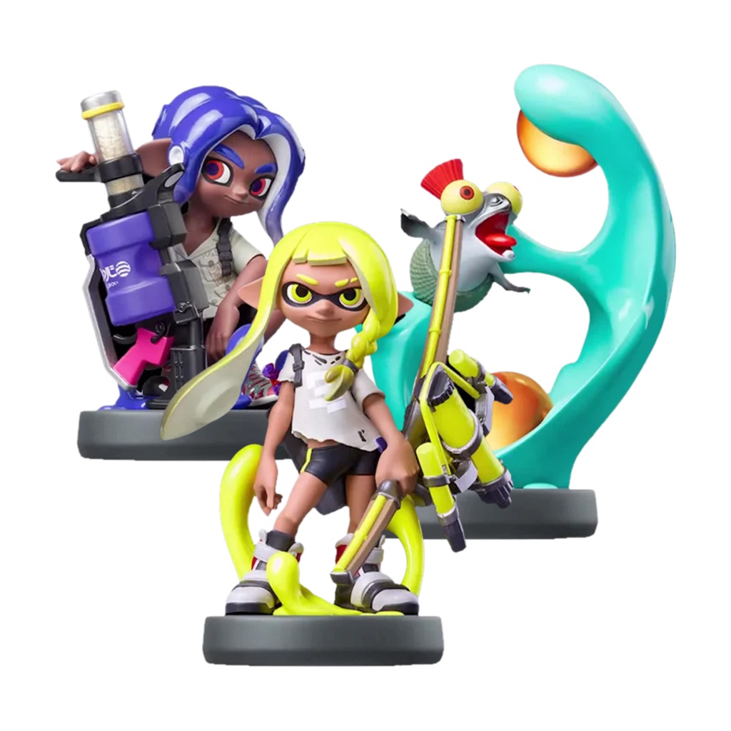 amiibo- Splatoon 3 Series [Octoling-Blue] / [Inkling-Yellow] / [Smallfry] | Shopee Malaysia