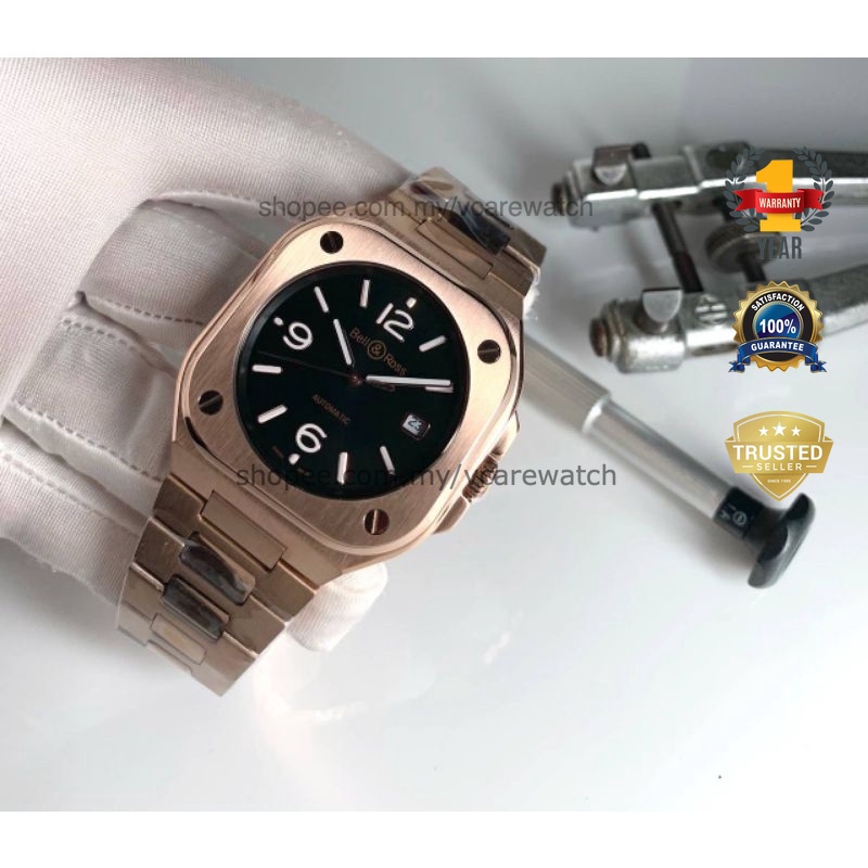 🔥[Ready Stock]🔥Bell R055_BR05_Automatic_Man_Watch_40mm | Shopee Malaysia