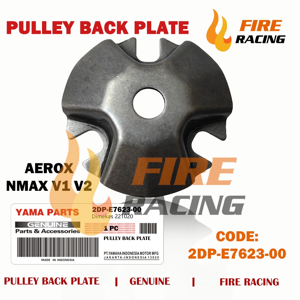 PULLEY BACK PLATE NMAX V1 V2/AEROX 2DP-E7623-00 GENUINE | Shopee Malaysia