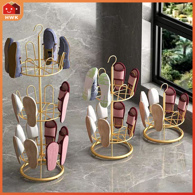 Shoe drying rack Outdoor balcony sandal rack Shoe drying rack Floor ...