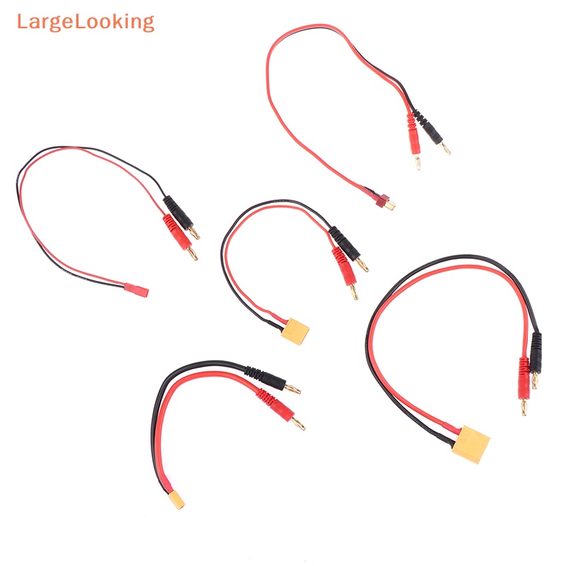 [LargeLooking] XT30 XT60 XT90 JST T Plug Charge Lead To 4.0mm Banana ...