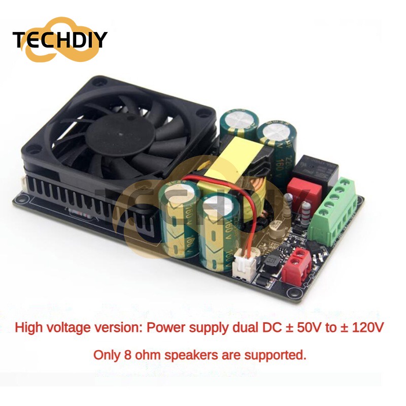 HIFI High Power IRS2092 Mono 1000W Digital Power Amplifier Class D ...