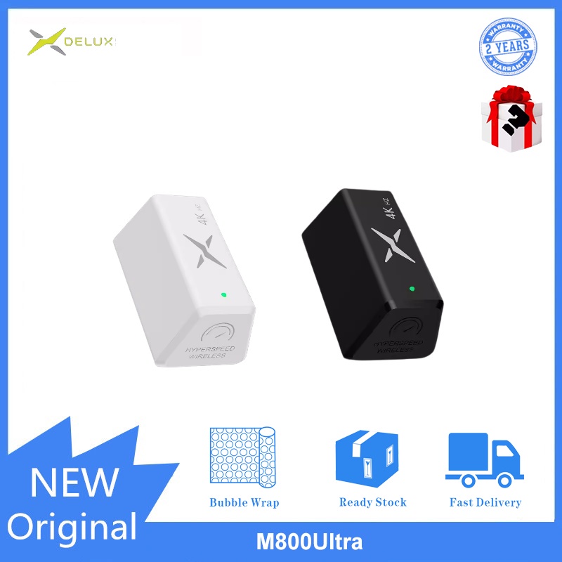 DeLUX 4K receiver Wireless mouse dedicated 4k signal receiver suitable ...