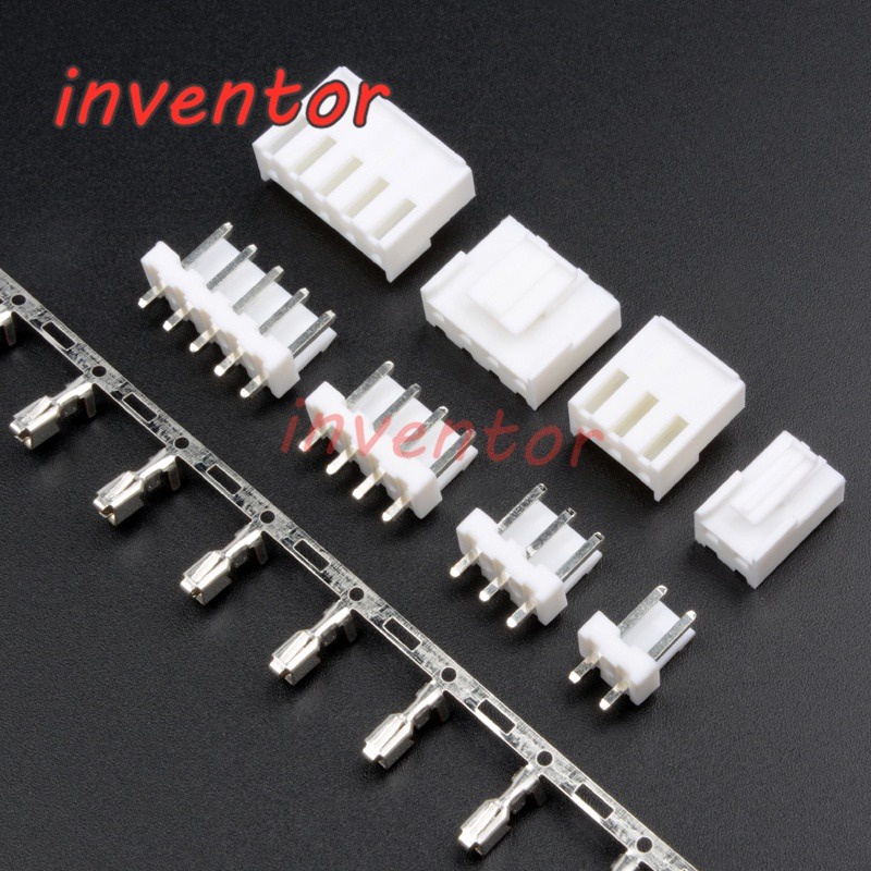 10sets VH 3.96mm 2P 3P 4P 5P 6P 7P 8Pin Male Plug + Female Housing + Terminals VH3.96 Connector ...