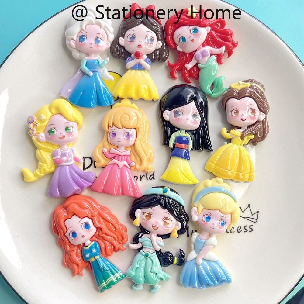 Cartoon Princess Series Refrigerator Sticker Creative Refrigerator ...
