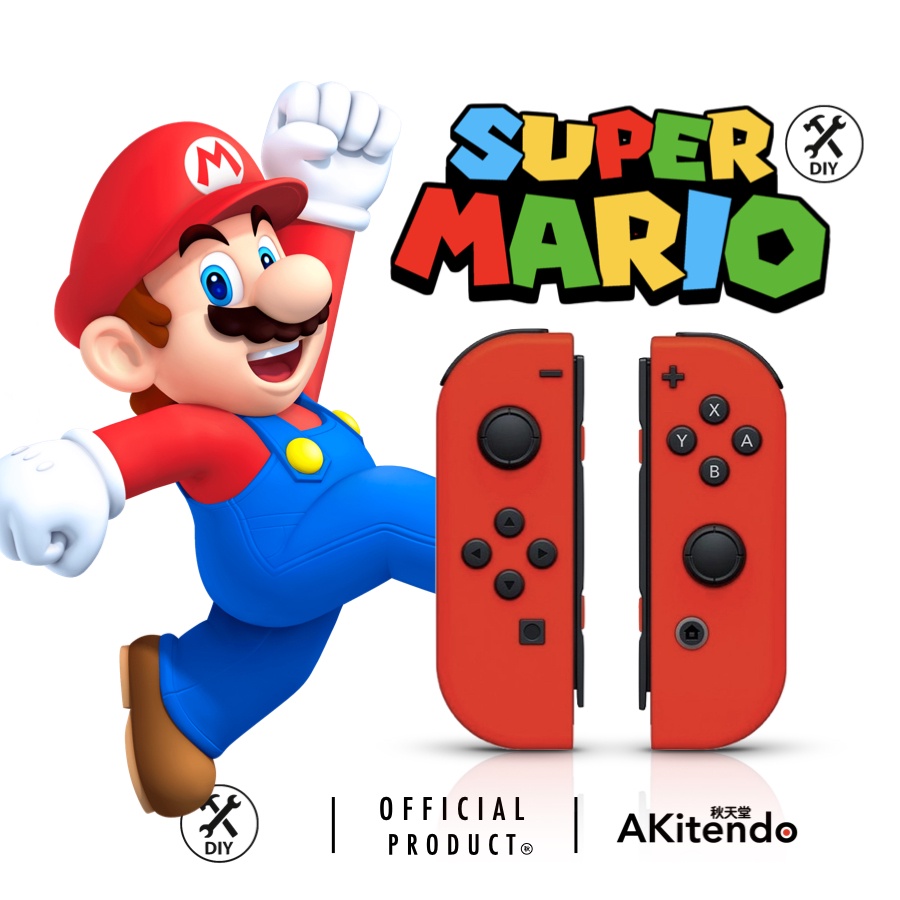Nintendo Switch DIY Joycon Shell /Tablet Mario Red Original Quality ...