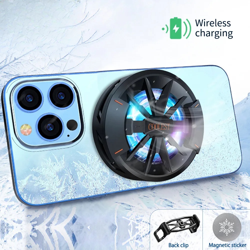 Cooler Mobile Phone Cooling Magnetic Gaming Radiator for Cell Cellphone ...