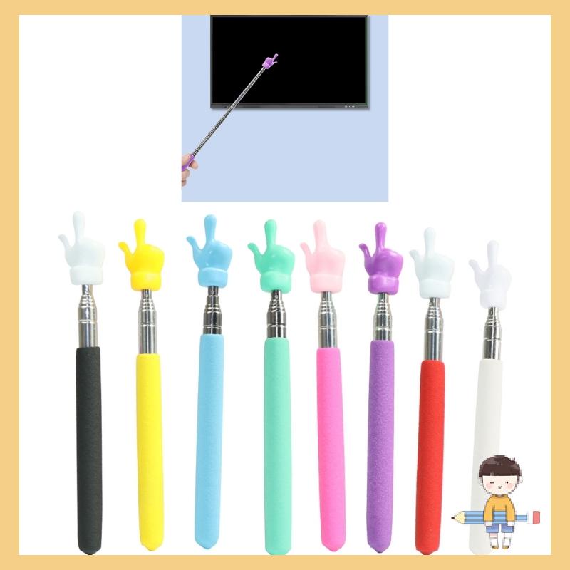 SA Retractable Teacher Pointer Stick for Presentation Teaching Lecture ...
