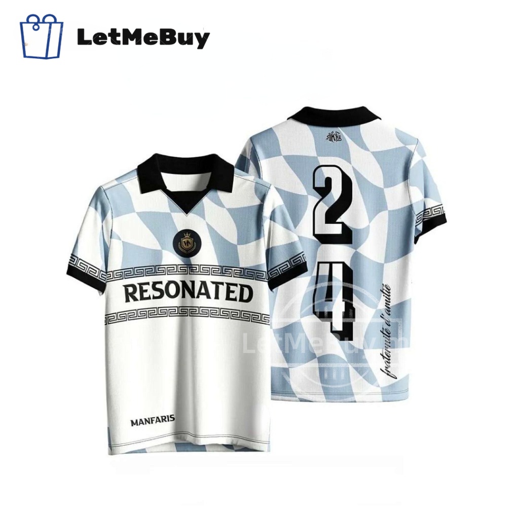 Baju Raya 2024 Viral Custom Jersey Biru Kuning Sublimation Collar Jersi ...