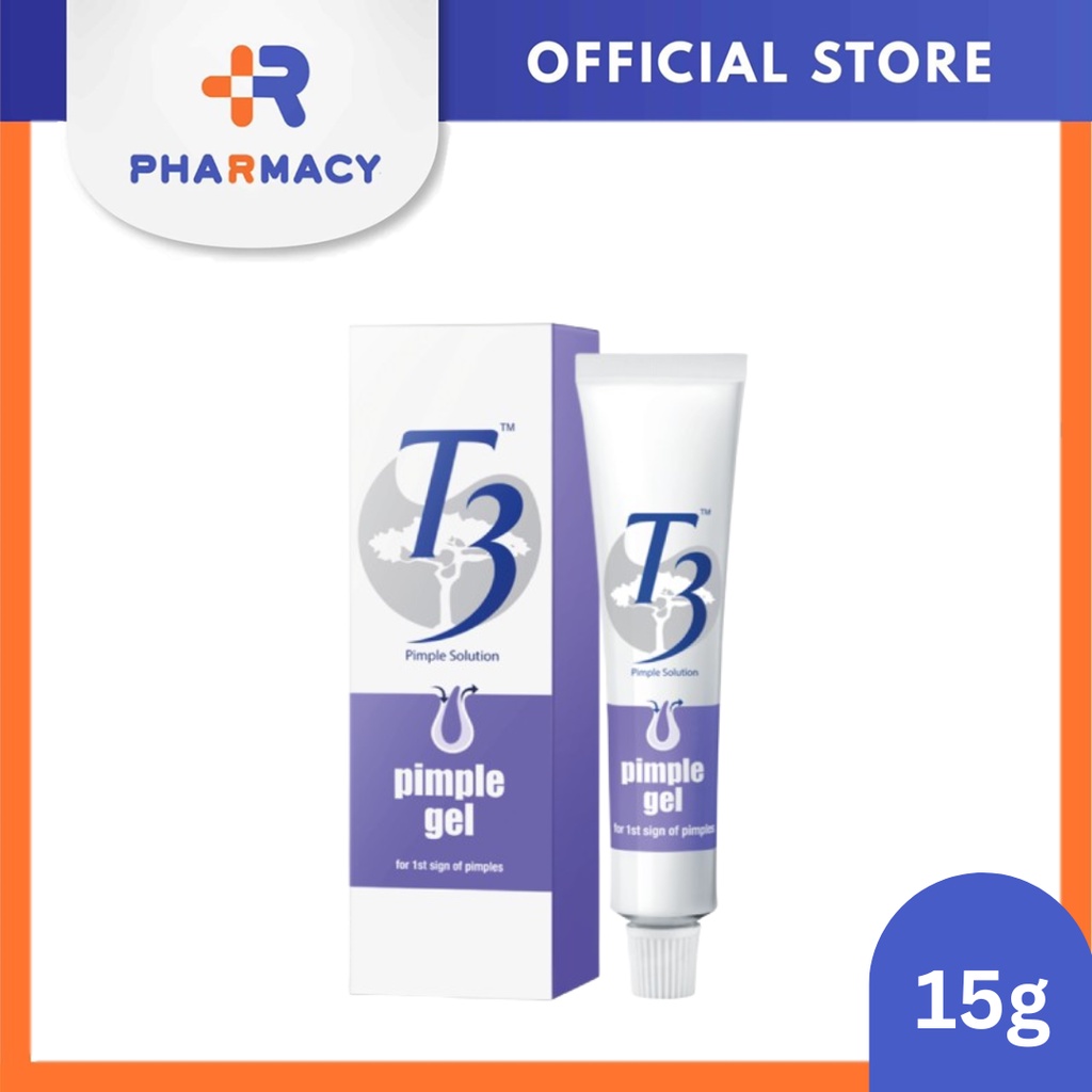 R Pharmacy | T3 Pimple Gel 15G | Shopee Malaysia
