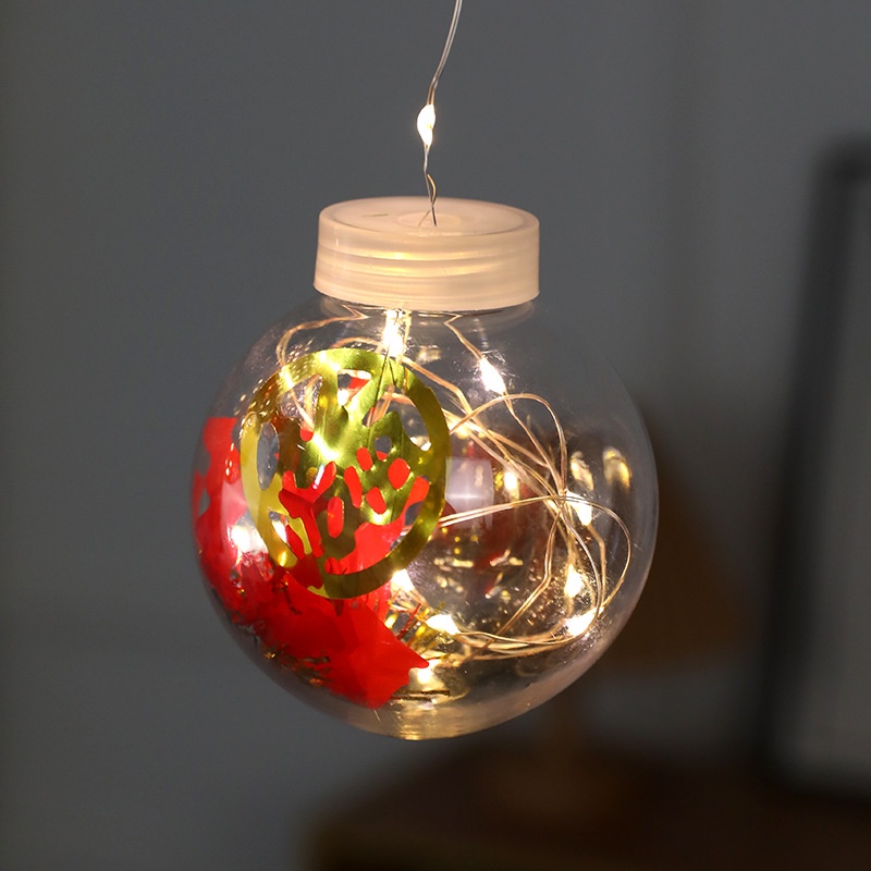 Chinese New Year Light Wishing Ball Lights 220v Plug in Led String ...