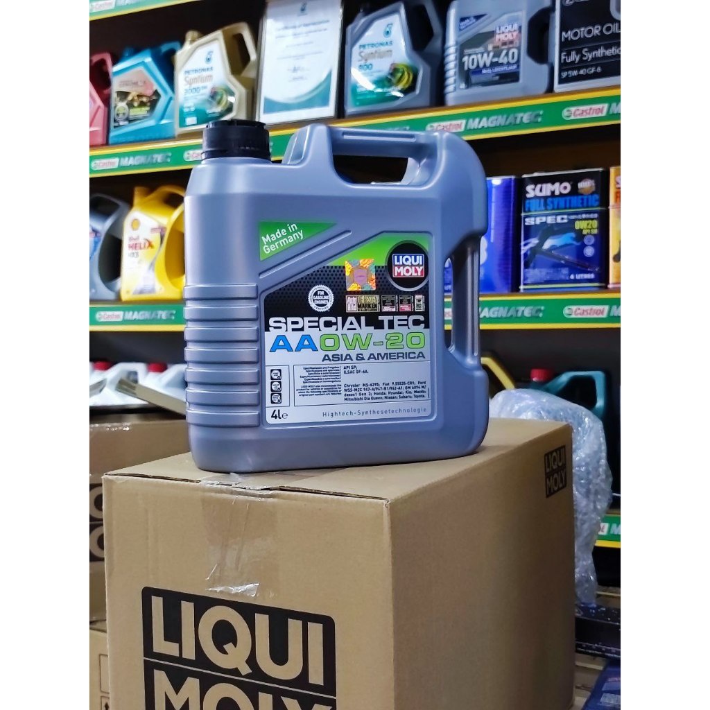 Genuine LIQUI MOLY Fully Synthetic 0W20 0W-20 Special Tec German Engine ...