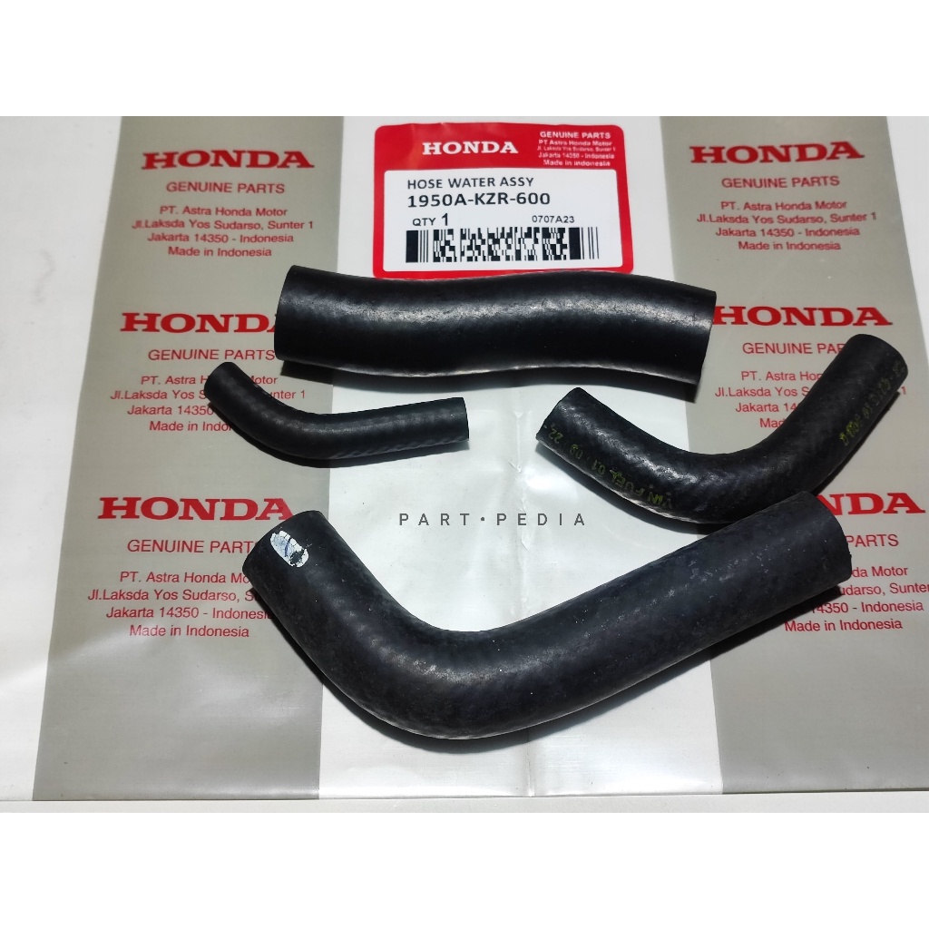 Radiator hose set radiator Pipe hose water assy set honda vario 125 150 ...