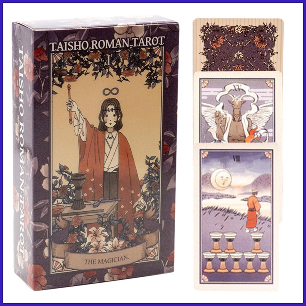 Tarot Deck Cards Taisho Roman Tarot 12X7cm Mysterious Divination Card ...