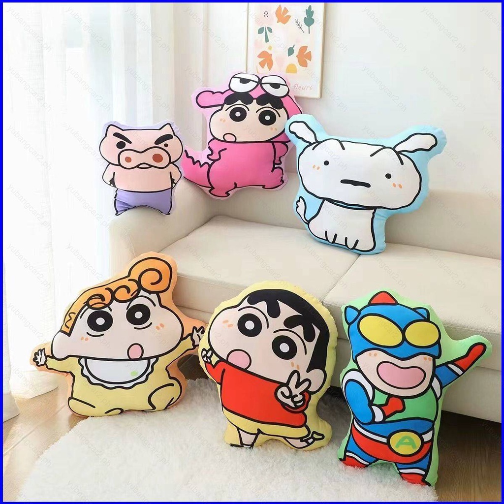 Comic Crayon Shin-chan Plush Pillow Soft Cushion Cartoon Shiro ...