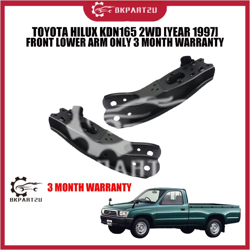 TOYOTA HILUX KDN165 2WD [YEAR 1997] FRONT LOWER ARM ONLY 3 MONTH ...