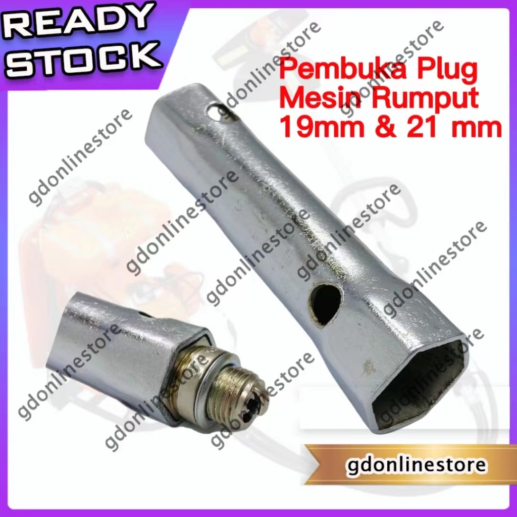 Alat Pembuka Plug Mesin Rumput Spark Plug Opener 19MM 21MM Chainsaw ...