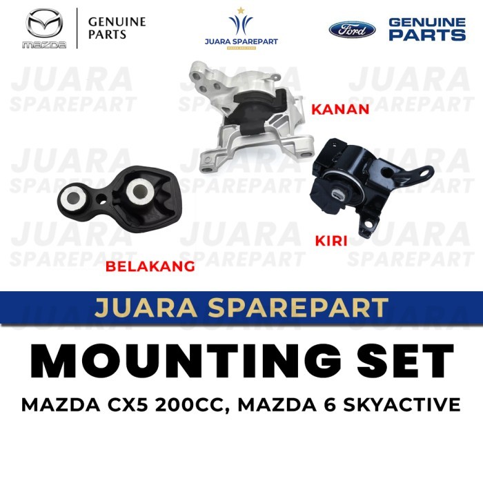 Engine Mounting Mazda CX5 2000CC 2500CC Set Right Left Rear | Shopee ...