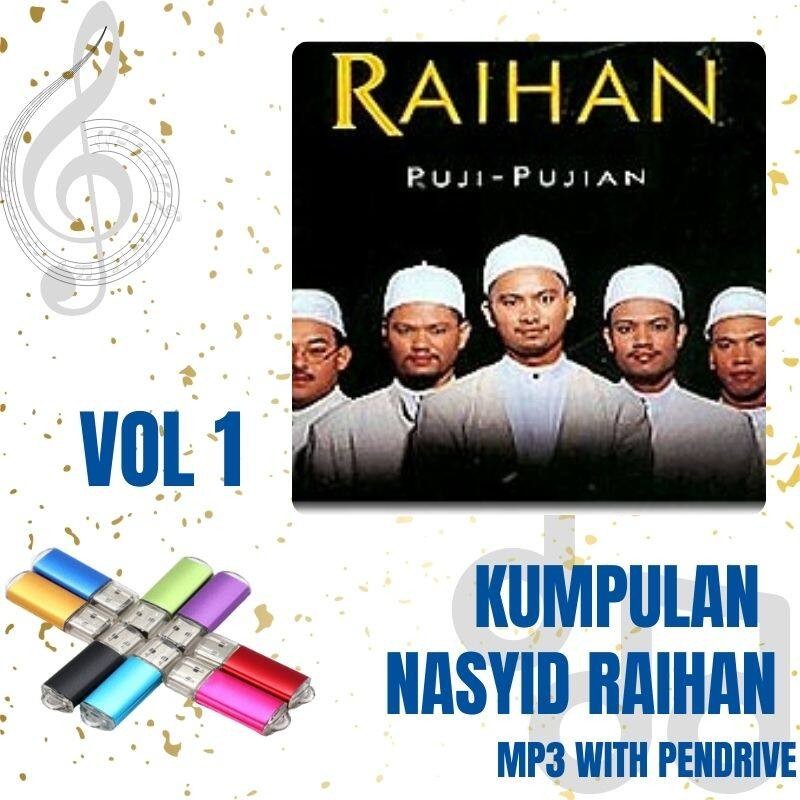 USB PENDRIVE KOLEKSI LAGU NASYID RAIHAN VOL 2 4GB WITH MUSIC MP3 ...