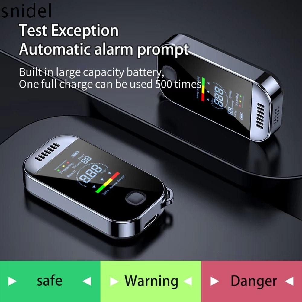 SNIDEL Breathalyzer Analyzer, High Sensitivity Accuracy LED Screen ...