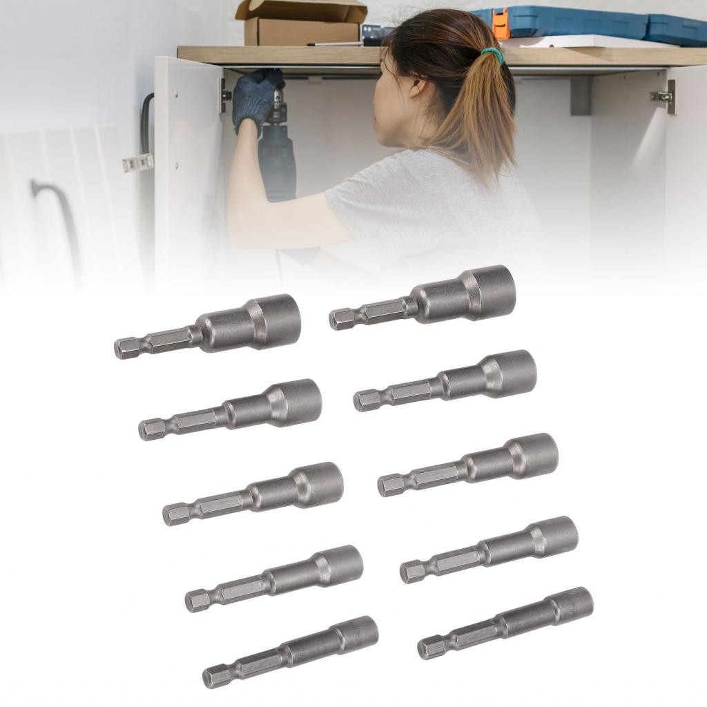 Ffggg Magnetic Hex Socket Set Strong 2 Shank Sockets Carbon Steel High ...