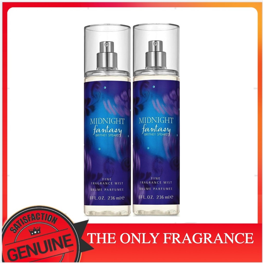 Britney Spears Midnight Fantasy Fragrance Mist Spray l Body Spray 236ML ...