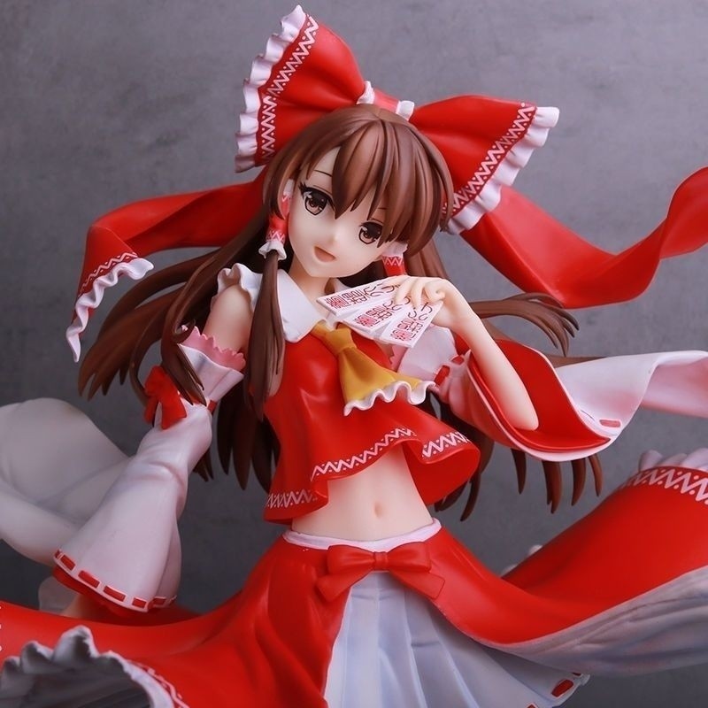 Versi Berkualiti Tinggi Domestik Hakureimu Reimu Figure Anime Model ...